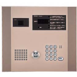 【アイホン】カラーカメラ付集合玄関機 [VHX-KDLM/B-MB]－弱電館インターホン店－